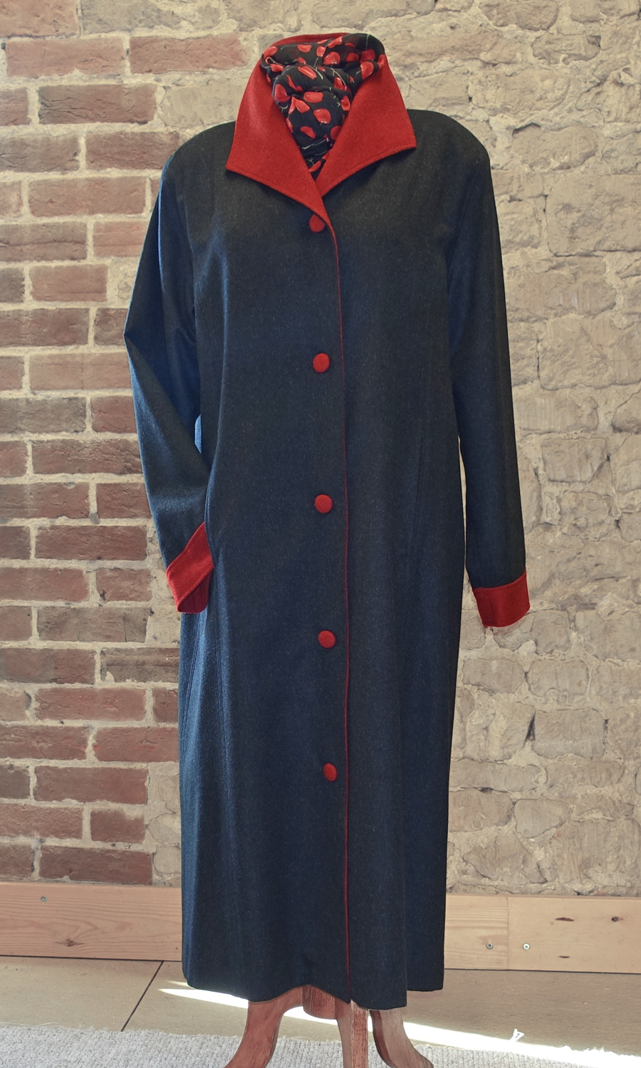 LADIES FULL LENGTH LODEN COAT - Cocoon