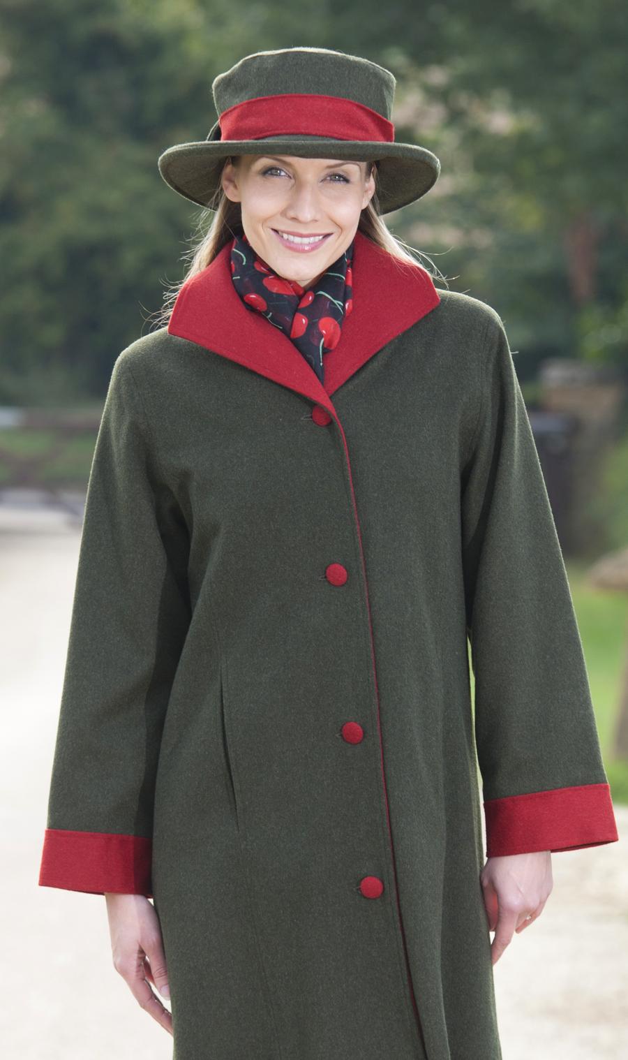 LADIES FULL LENGTH LODEN COAT - Cocoon